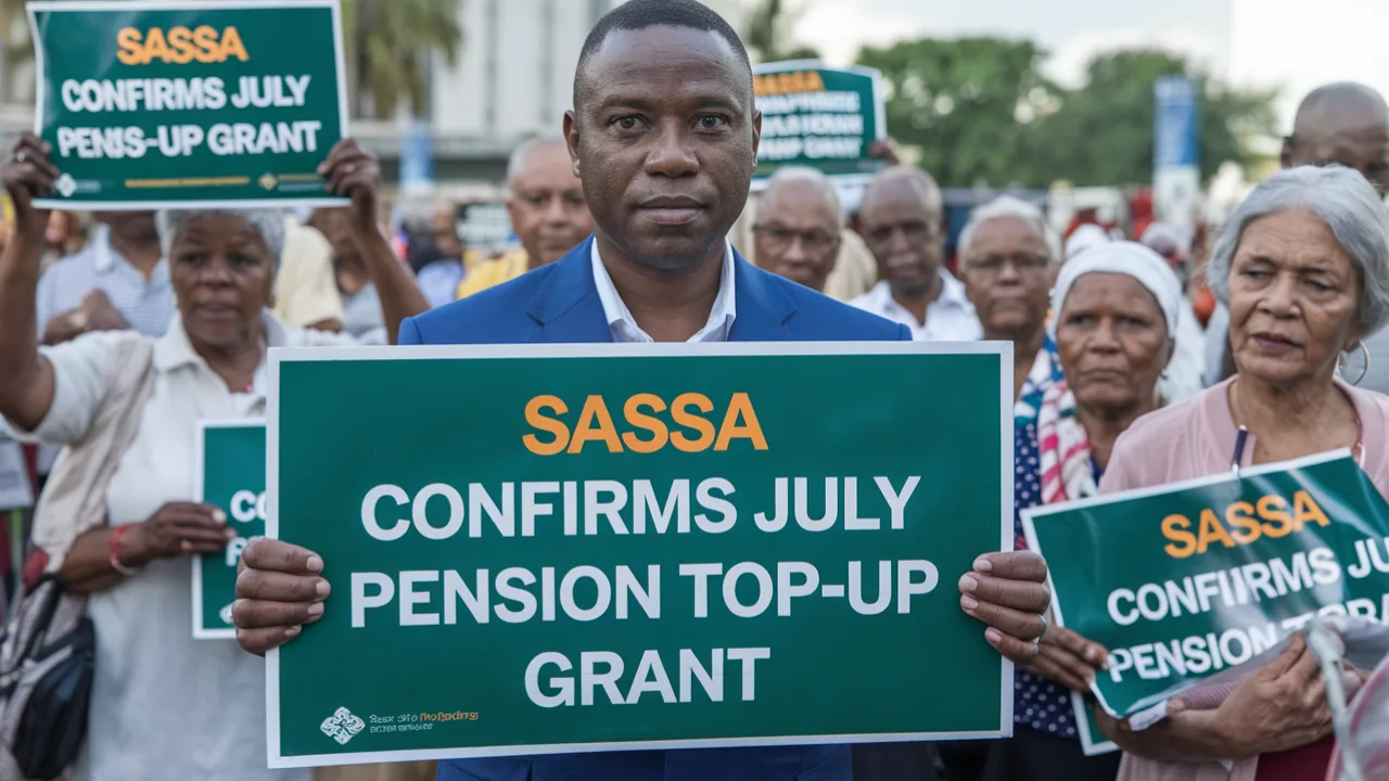 SASSA Confirms July Pension Top-Up Grant – Here’s the Payment Date